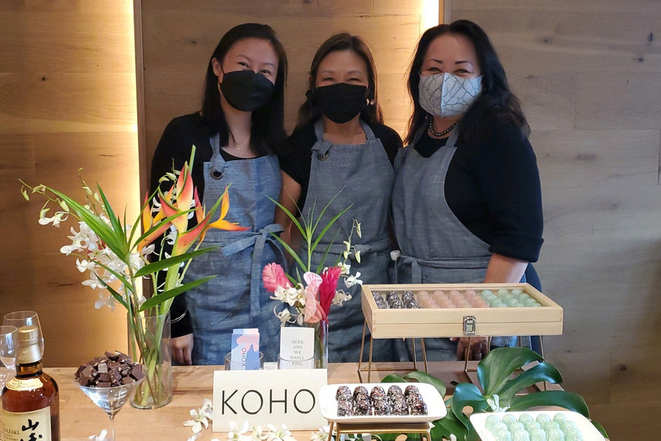 KOHO Chocolates Partners with Restaurant Suntory for Exclusive Japanes