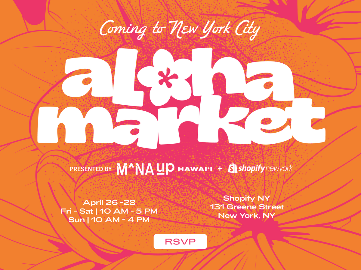 Aloha Market Pop Up New York City 2024 – Hawaiian Host X Mauna Loa