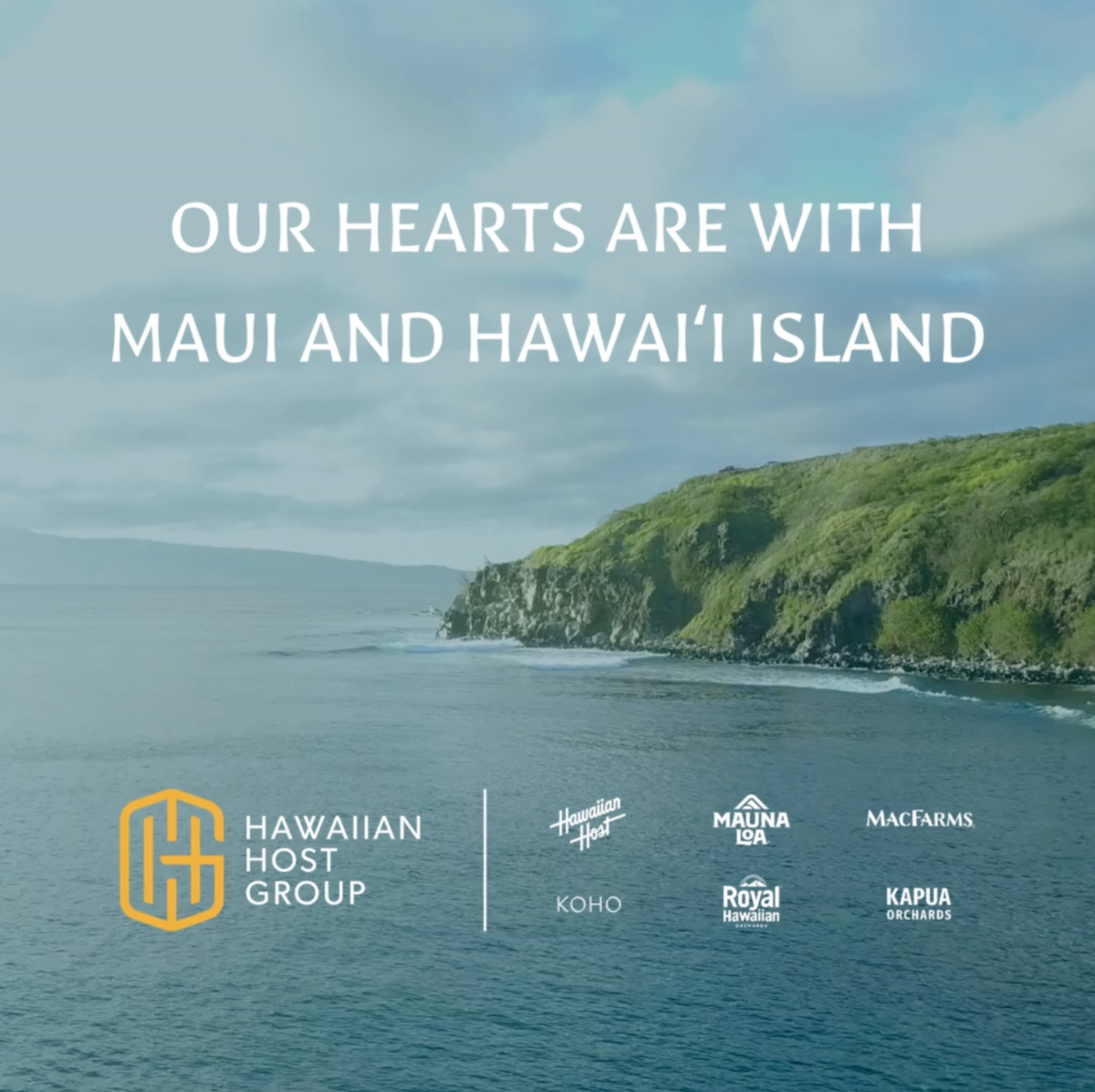 How You Can Help Support Maui – Hawaiian Host X Mauna Loa
