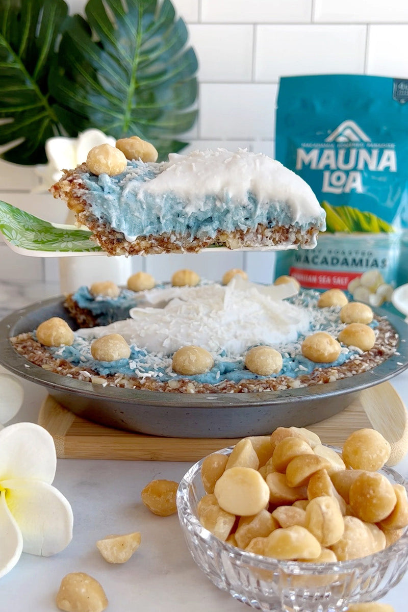 Tropical Ocean Macadamia Coconut Cream Pie – Hawaiian Host X Mauna Loa