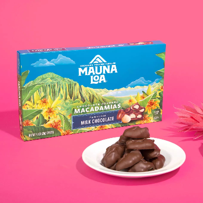 Mountains Milk Chocolate Covered Macadamia Nuts | Mauna Loa – Hawaiian ...